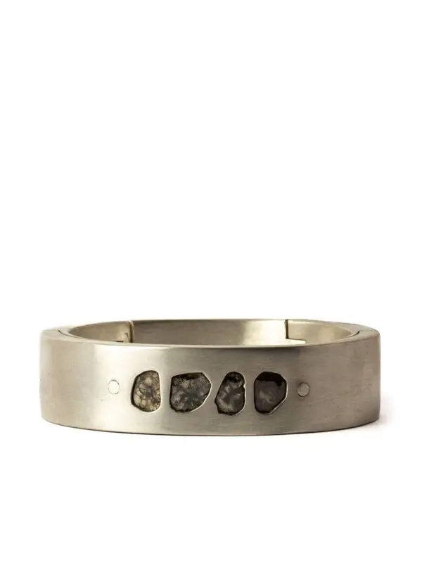 PARTS OF FOUR Sistema Diamond-slab Bracelet