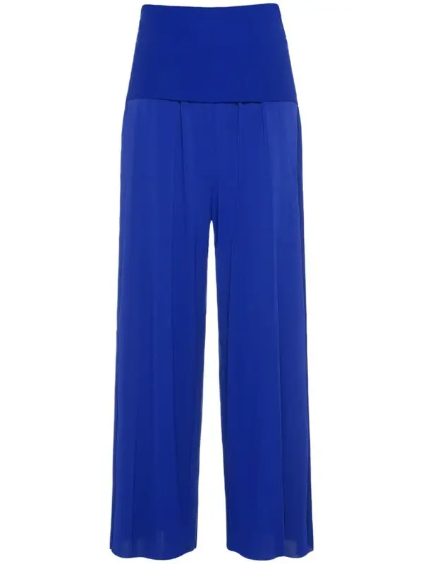 ERES Dao High-waisted Trousers - Blue