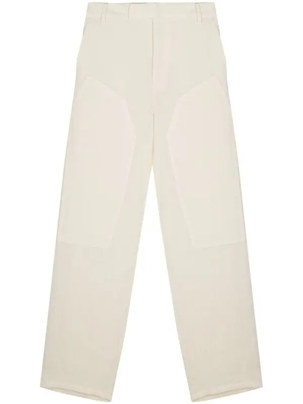 Eckhaus Latta Basket Weave Loose-fit Trousers
