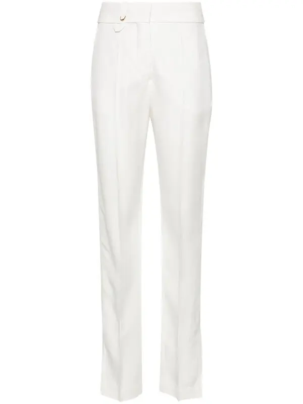 Jacquemus Le Pantalon Tibau Trousers - White