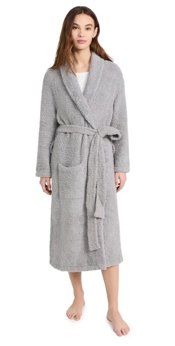 Barefoot Dreams Cozy Chic Robe - Dove Gray