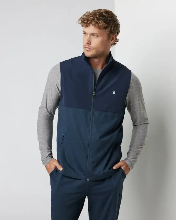 Vuori Unday Element Vest - Ink Heather