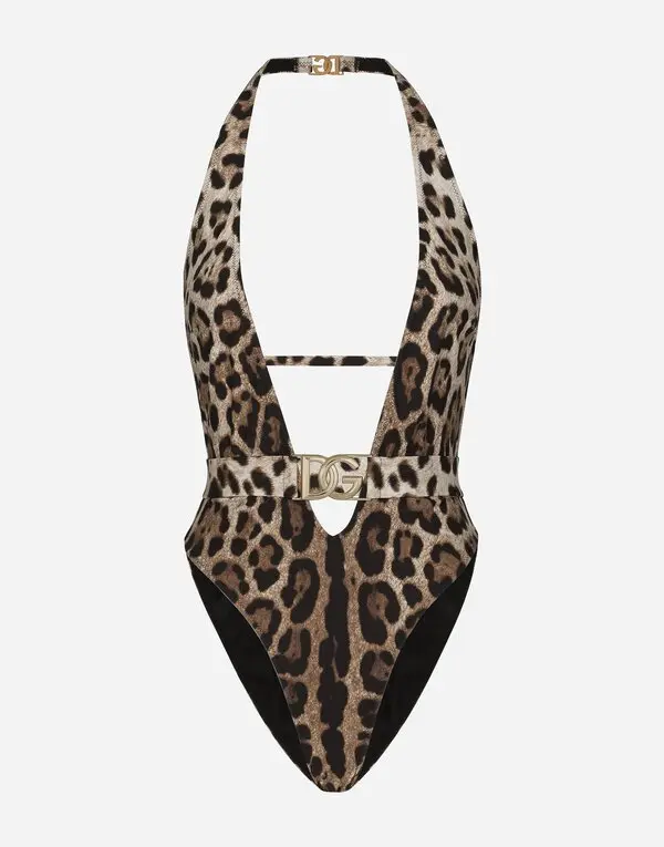 Dolce & Gabbana One-piece Swimsuit With Dg Logo