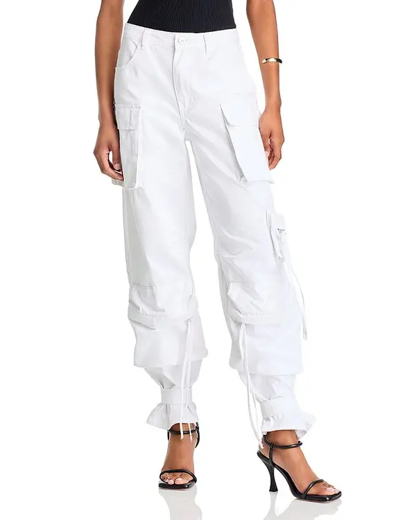 Steve Madden Duo Cargo Jeans - White