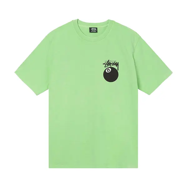StÜssy 8 Ball Pigment Dyed Tee - Green