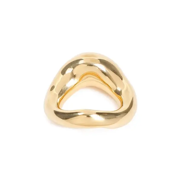 Buy JIL SANDER Brass Ring Jewellery - Grey At 33% Off | Editorialist