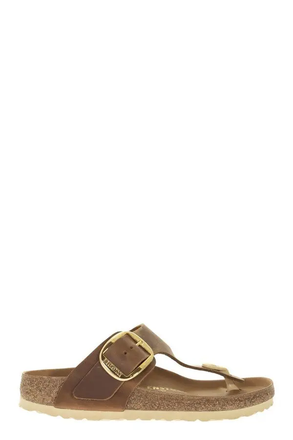 gizeh big buckle cognac 40