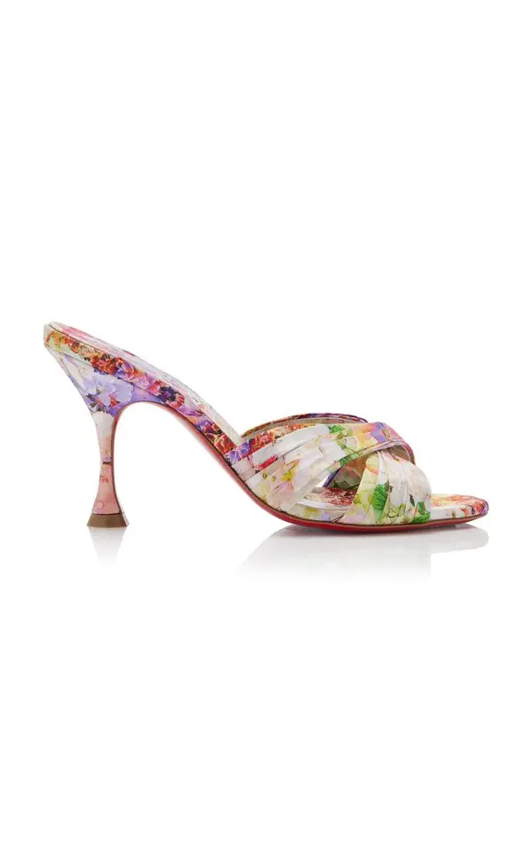 CHRISTIAN LOUBOUTIN Nicol Is Back 85mm Sandals - Multi