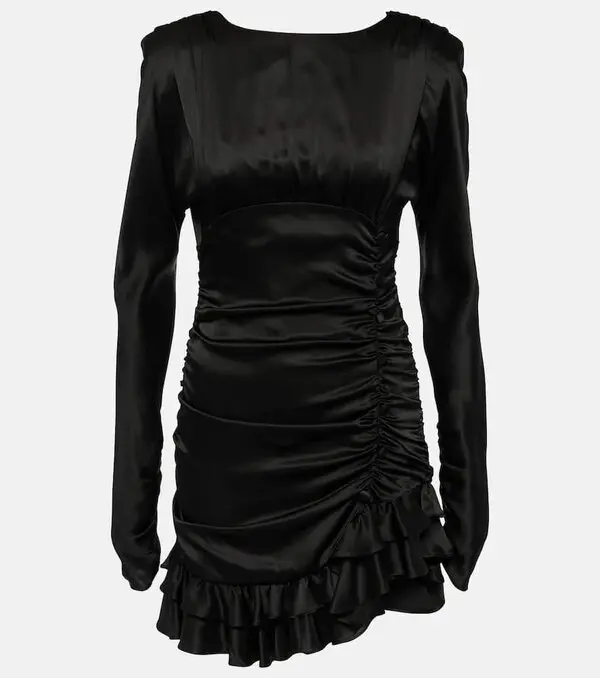 Alessandra Rich Silk Minidress