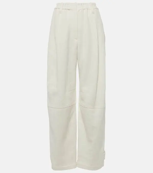 Brunello Cucinelli Herringbone Straight Pants