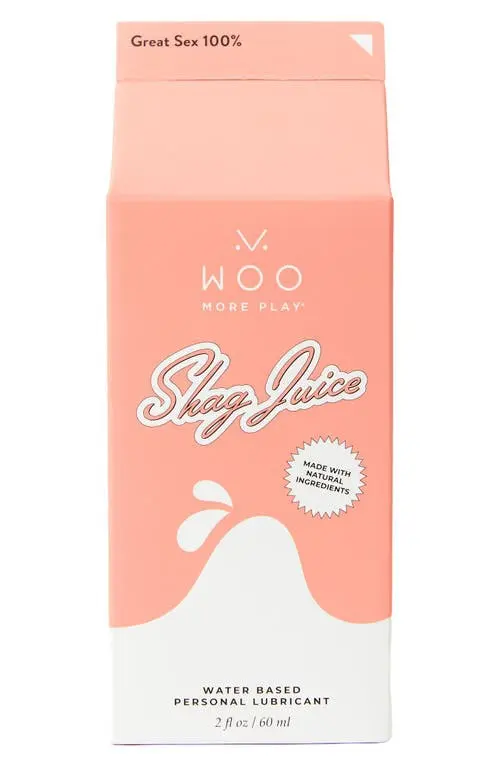 Woo More Play Shag Juice Personal Lubricant - No Color | Editorialist