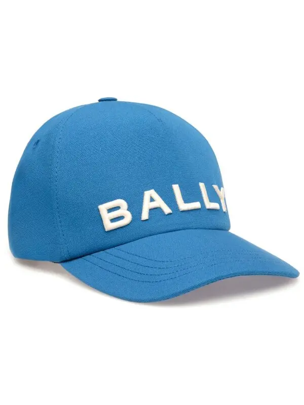 Bally Logo-embroidered Baseball Cap - Blue