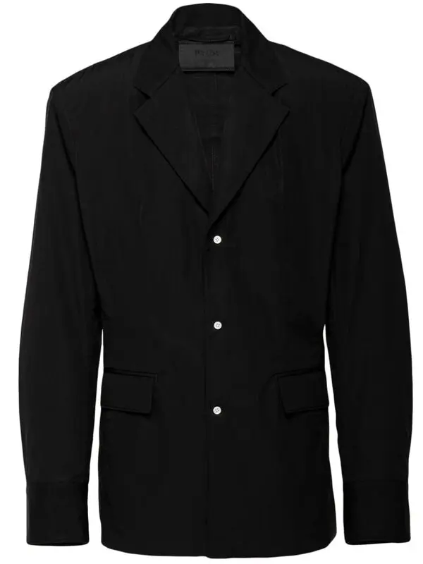 Prada Single-breasted Cotton Blazer
