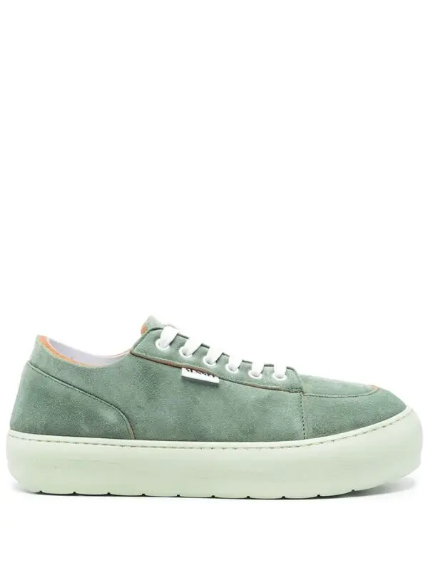 Sunnei Dreamy Suede Sneakers - Green