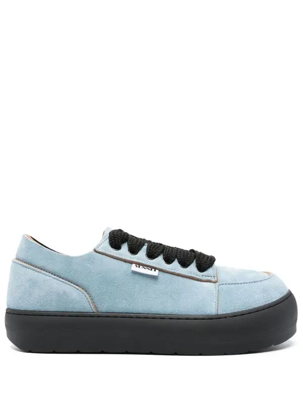 Sunnei Dreamy Suede Sneakers - Blue