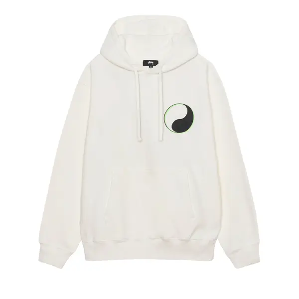 StÜssy X Our Legacy Drop Shadow Pigment Dyed Hoodie - Cream