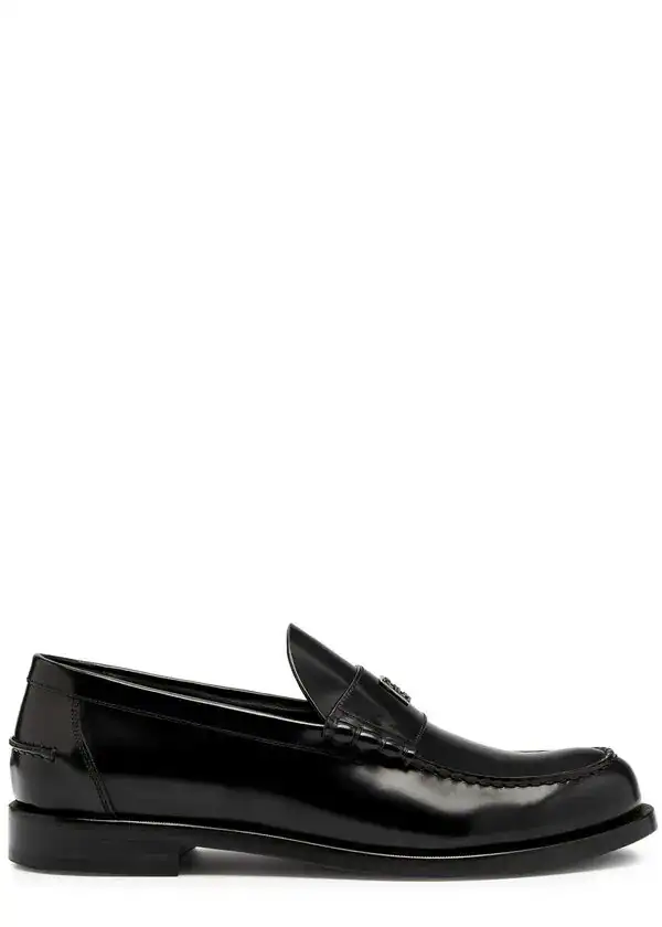 Givenchy Mr G Leather Loafers - Black | Editorialist