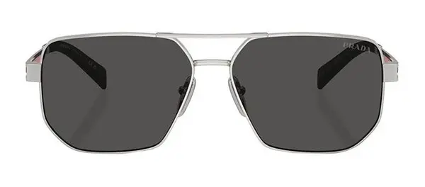 Prada Ps 51zs 1bc06f Navigator Sunglasses - Grey | Editorialist