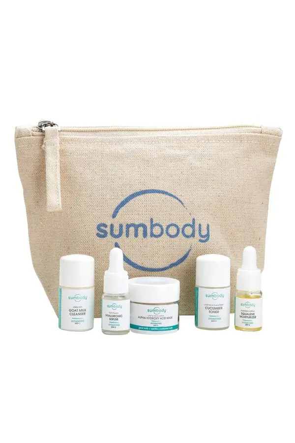 Sumbody 5 Steps To Perfect Skin Hydrating Mini Kit - Red | Editorialist