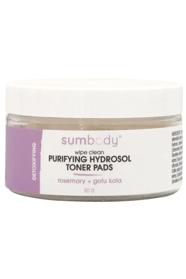SUMBODY Wipe Clean Purifying Hydrosol Toner Pads 60 Ct