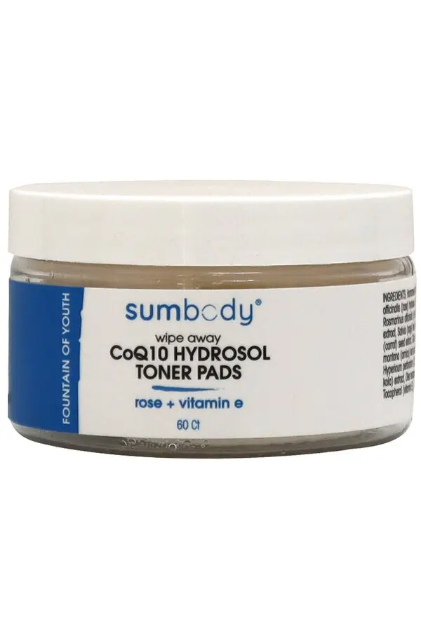 SUMBODY Coq10 Hydrosol Toner Pads 60 Ct