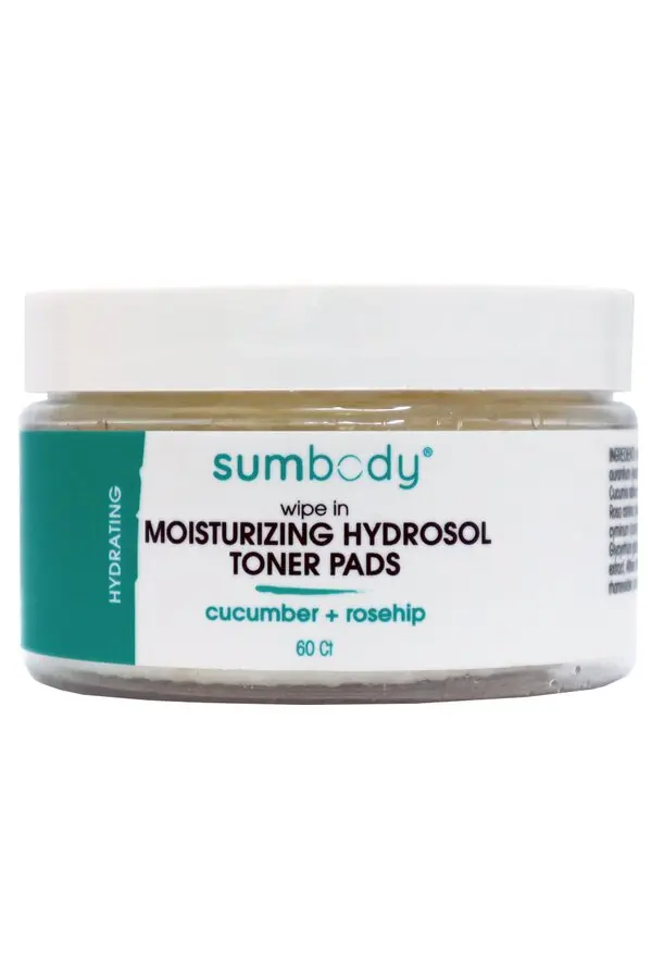 SUMBODY Wipe In Moisturizing Hydrosol Toner Pads 60 Ct