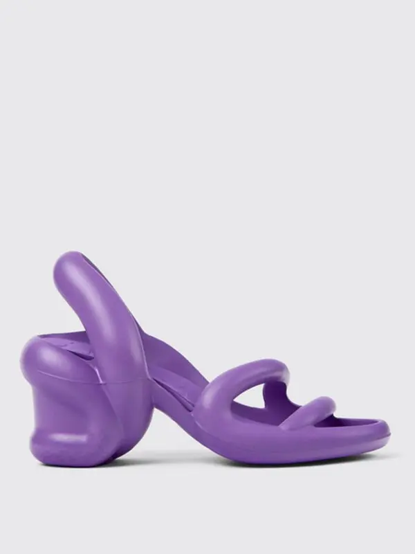 Camper Heeled Sandal - Violet