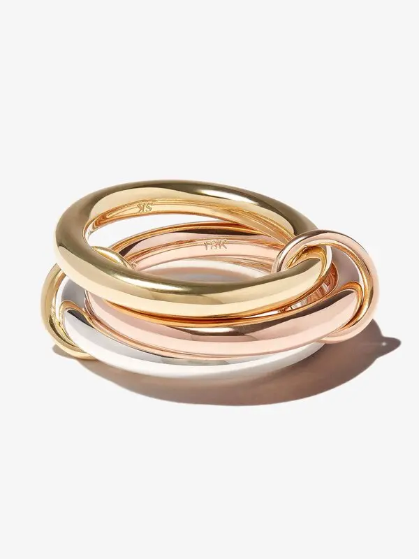 SPINELLI KILCOLLIN 18k Yellow Gold Mercury Ring - Silver