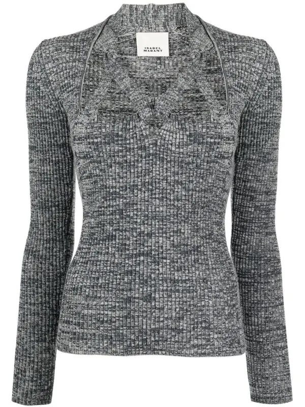 Isabel Marant Zoria Knitted Top