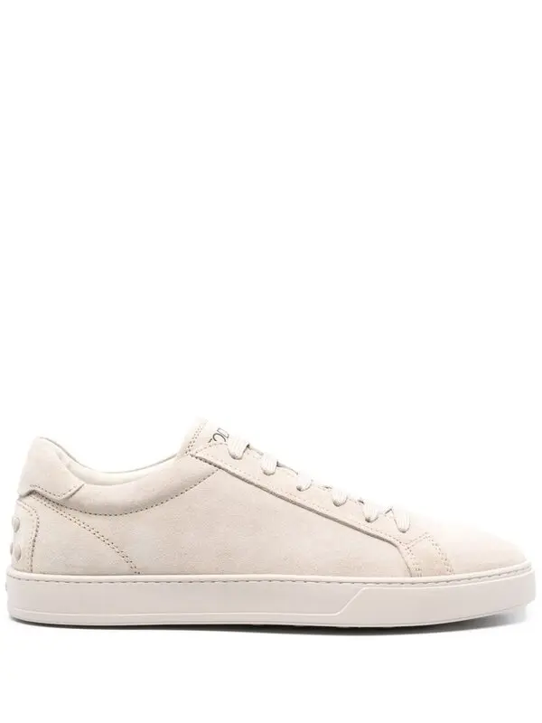 TOD'S Logo-print Suede Sneakers