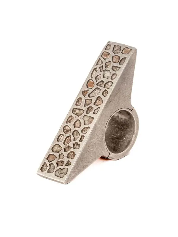 PARTS OF FOUR Sistema Sterling Diamond Ring