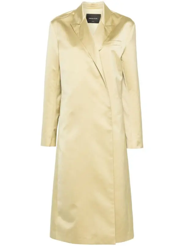 Fabiana Filippi Crepe Maxi Coat