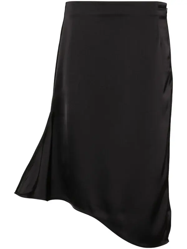 Remain Birger Christensen Knot-detailing Midi Skirt