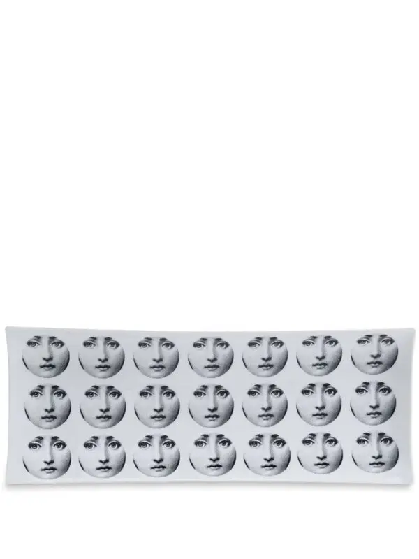 FORNASETTI Graphic-print Rectangular Tray