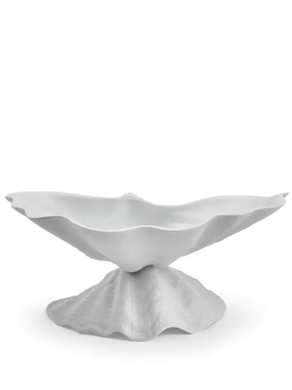 L'Objet Large Neptune Porcelain Bowl - White