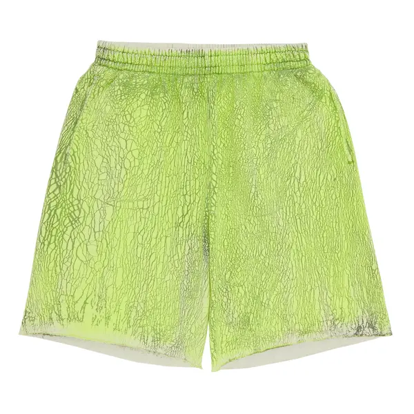 Supreme Crackle Sweatshort - Yellow