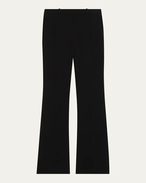 Theory Admiral Crepe Full-length Trousers