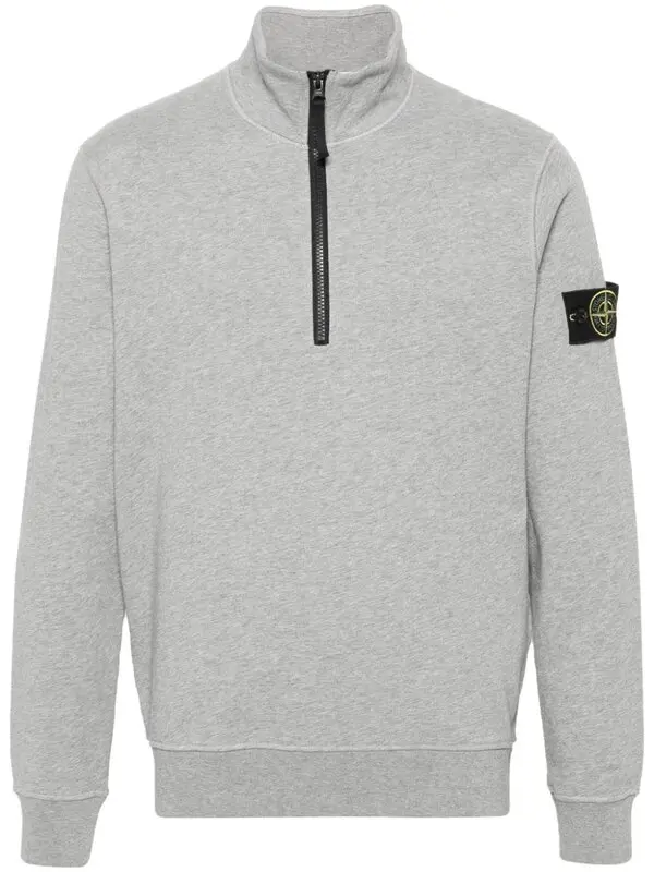 Stone Island Compass-badge Sweatshirt - Grey