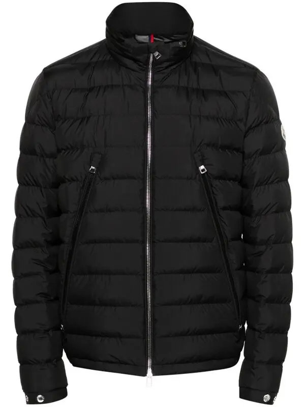 Moncler Alfit Hooded Down Jacket - Black