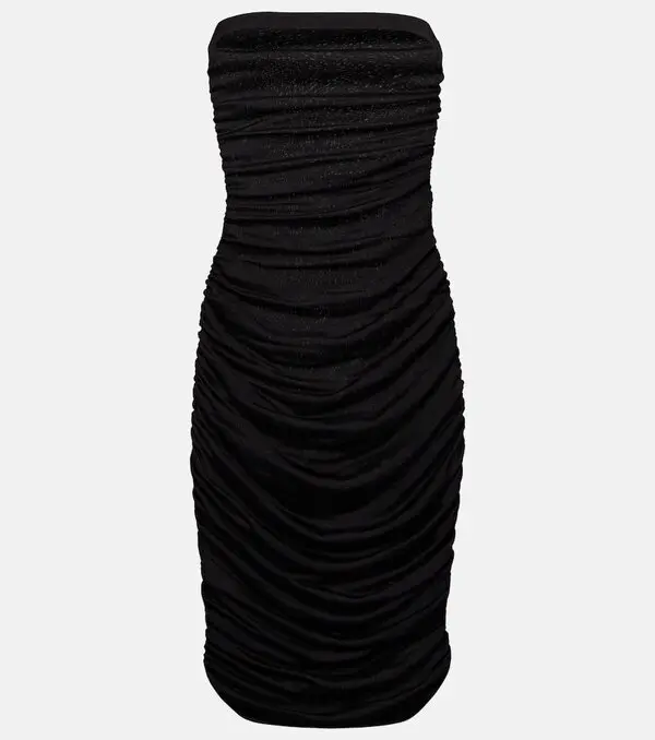 Saint Laurent Strapless Minidress