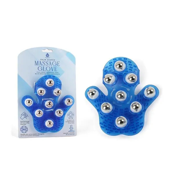 PURSONIC Palm Shaped Massage Glove - Blue