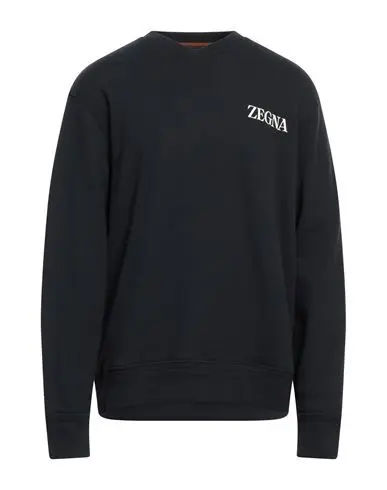 Zegna Cotton Sweatshirt - Navy