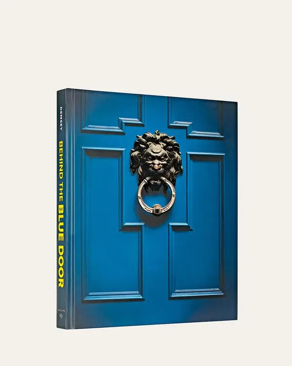 ABRAMS BOOKS Behind The Blue Door: A Maximalist Mantra" Book John Demsey With Text Alina Cho