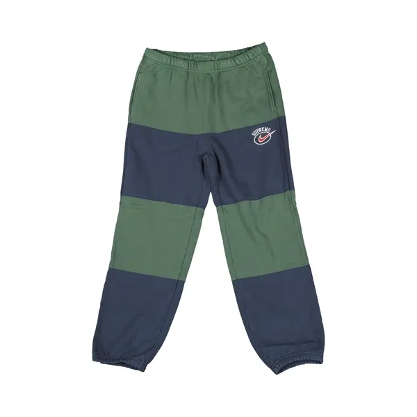 Supreme X Nike Stripe Sweatpants - Blue