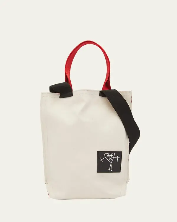 Plan C Mini Pili And Bianca Bucket Bag - Calico