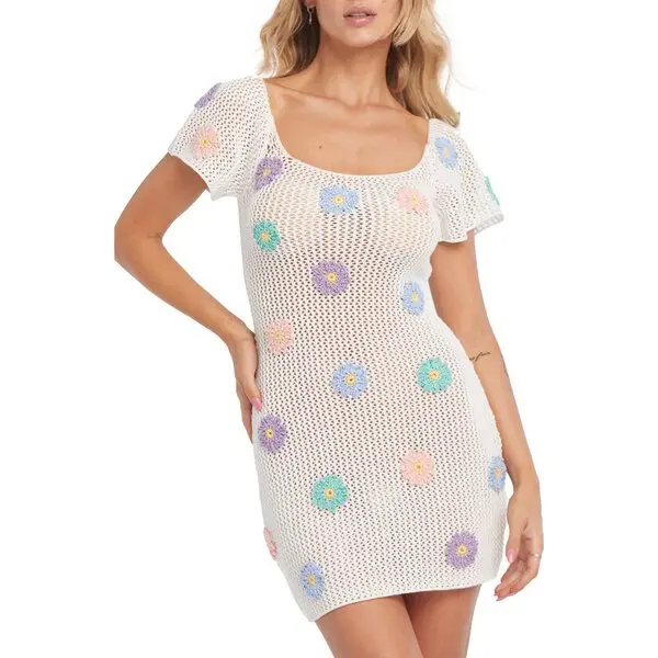 CAPITTANA Daisy Cover-up Minidress