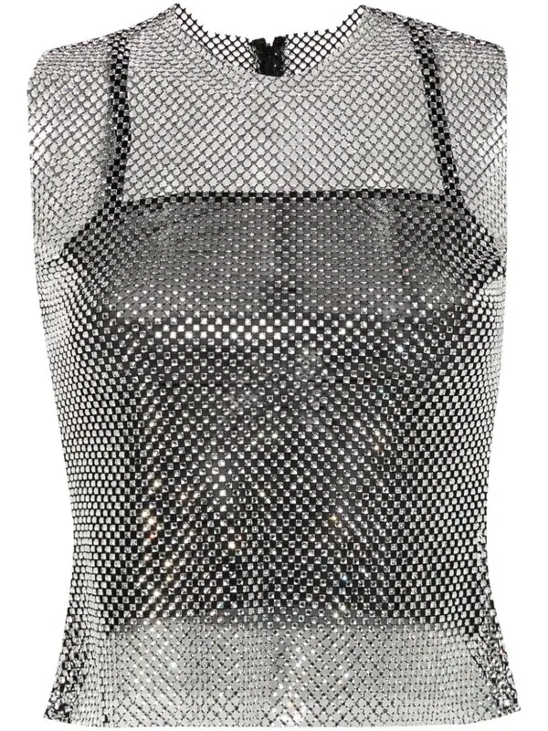 Philosophy Di Lorenzo Serafini Rhinestone-embellished Top