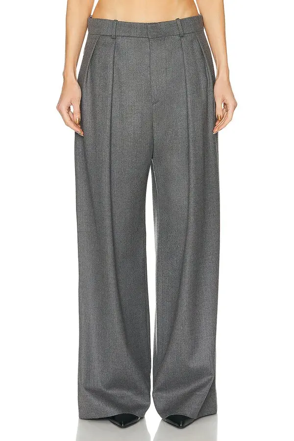 Wardrobe.NYC Low Rise Trouser