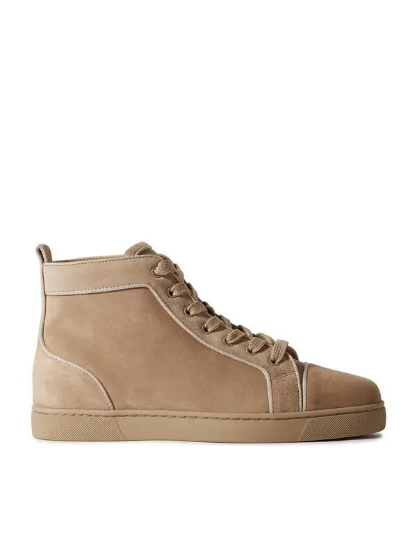 Christian Louboutin Louis Orlato High-Top Sneakers - Neutrals 
