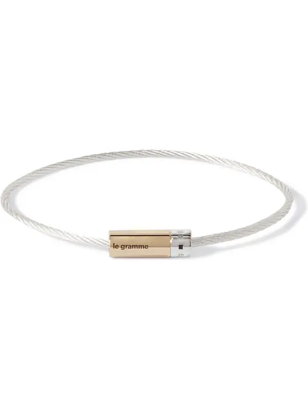 Le Gramme Cable Bracelet - Silver